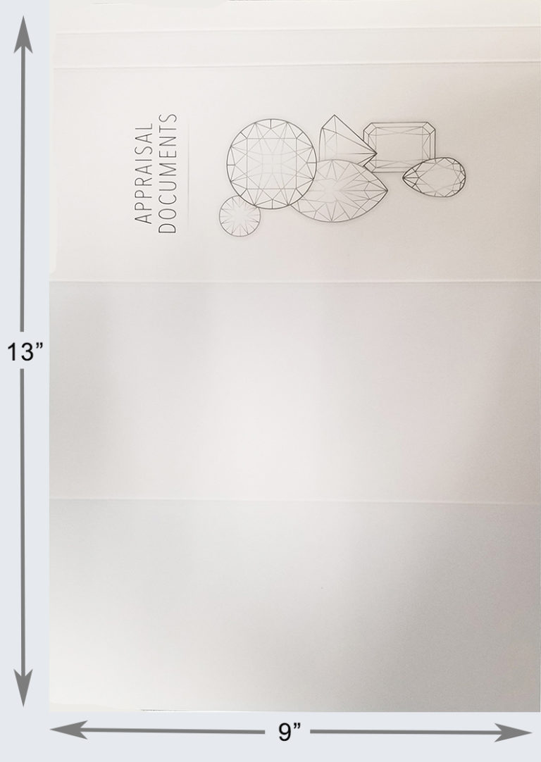 Appraisal Covers and Sleeves - Gemworld International