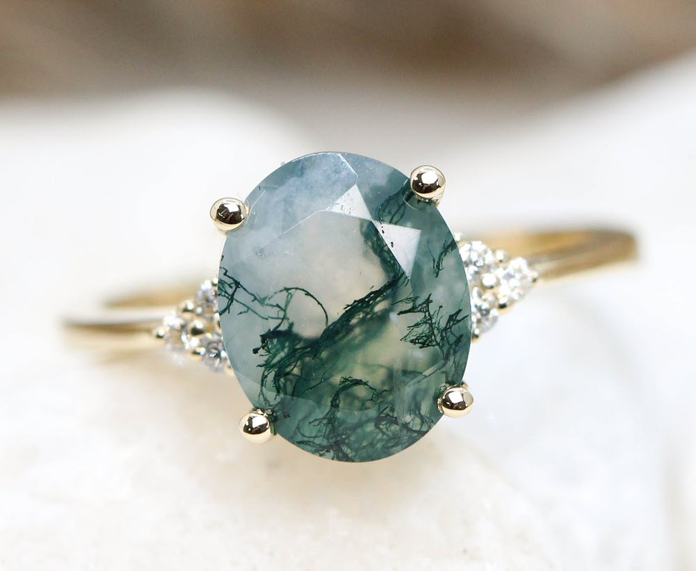 Moss Agate - Gemworld International